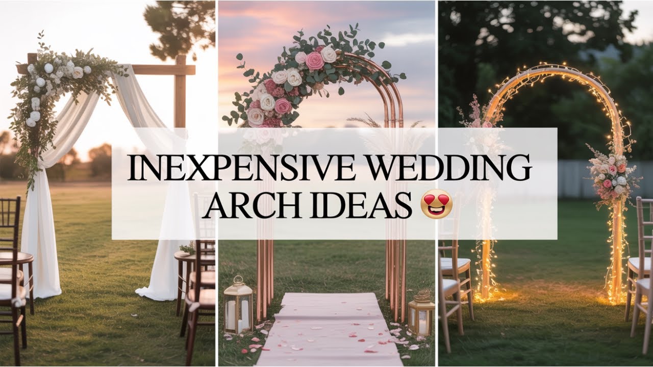 Top 10 Inexpensive Wedding Arch Ideas | DIY Wedding Decor on a Budget 2025