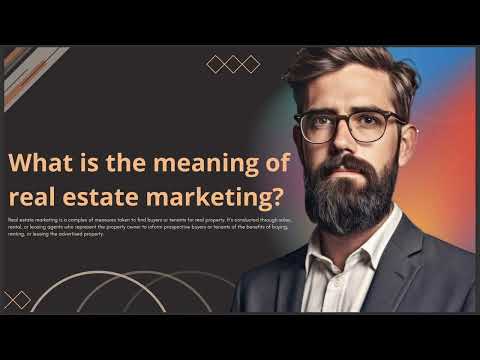 WHAT IS THE MEANING OF A REAL ESTATE PROPERTY