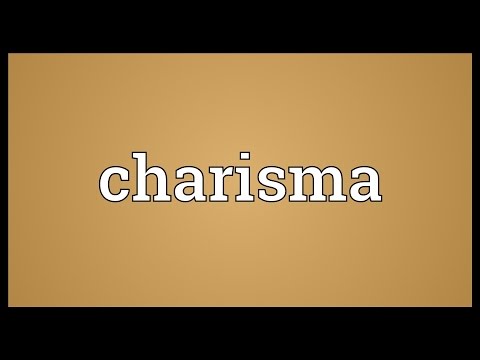 Charisma Meaning