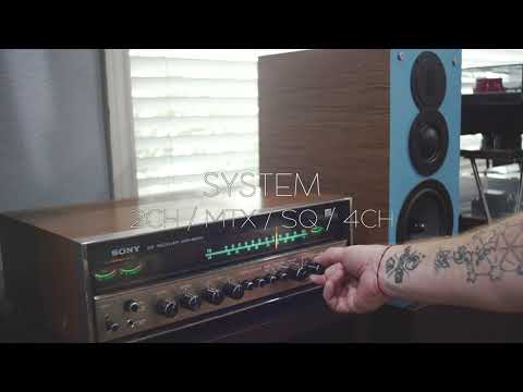 Sony SQR-6650 Quadraphonic Receiver (1972 Vintage Japanese) | Reverb