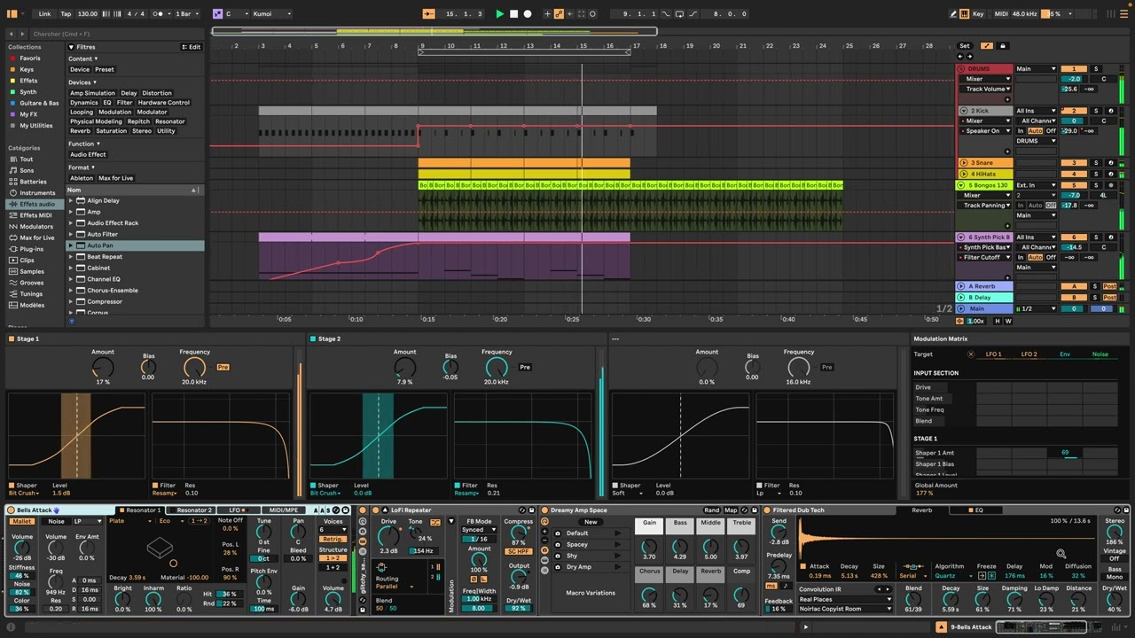 Formation Design sonore avec Ableton Live