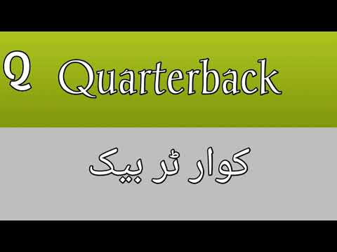 Quarterbook Meaning In Urdu
