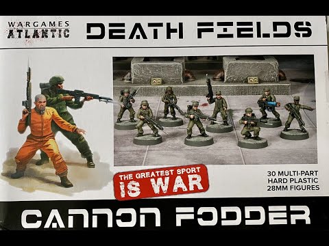 Warhammer 40,000 Astra Militarum Infantry Squad featuring Death Fields Proxies #warhammer
