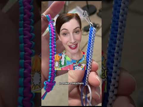 Did you make these keychains at Summer Camp in the 90s?!