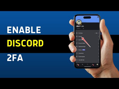 How to enable 2FA on Discord App (2025)