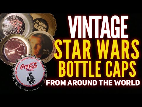 Vintage Star Wars Bottle Caps from Around the World!