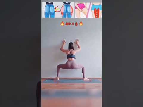 BOOTY and INNER THIGHS 20×3 || #shorts