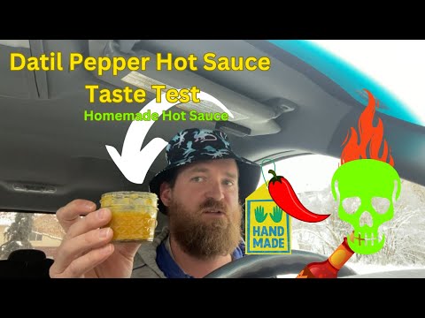 Datil Pepper Hot Sauce Taste Test - - It's Homemade!