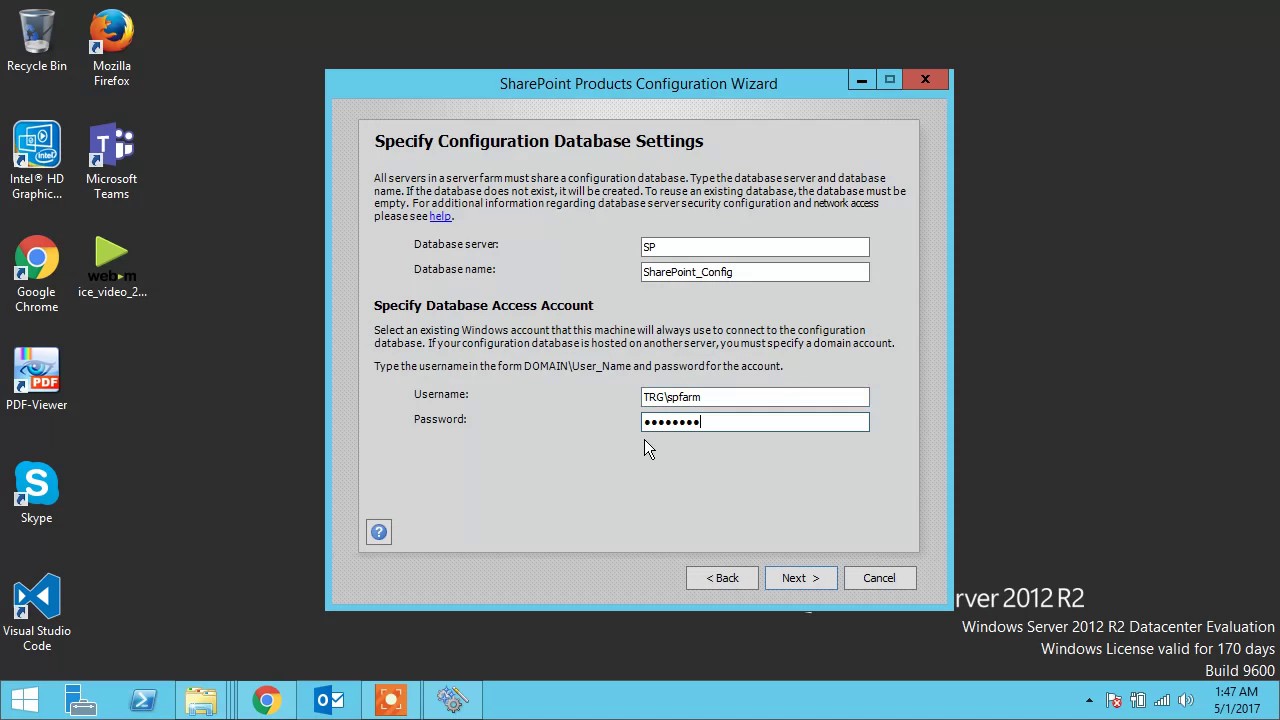 SharePoint 2016 Configuration
