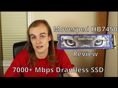 Movespeed HB7450 1TB review, A PCIe Gen 4 x4 SSD with no DRAM