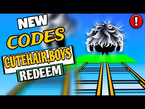 All* Secret *Cute Hair Obby for Boys [UGC HAIR] Codes | Codes for Cute Hair Obby for Boys [UGC HAIR