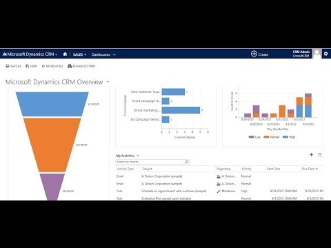 Microsoft Dynamics CRM 2013 - Demo