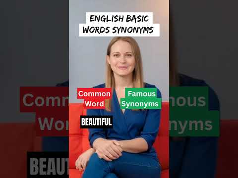 Common Word vs English Synonyms