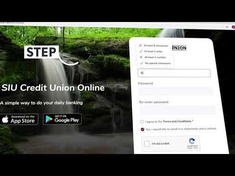 SIU Credit Union - Enrolling in Online Banking