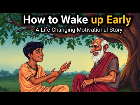 How to Wake Up Early | A Life-Changing Motivational Story in English
