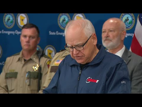 WATCH: Minnesota Gov. Tim Walz, law enforcement discuss shooting that killed lawmaker