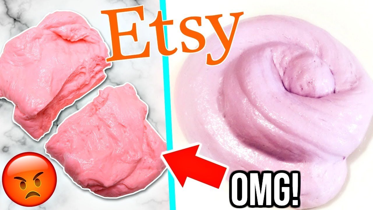 I Bought The UGLIEST Slimes On ETSY!