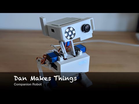 Bipedal Companion Robot (Open Source, 3D Printable) by makerforgetech ...