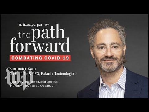 Palantir CEO Alexander Karp on helping governments with coronavirus response (Full Stream 1/7)