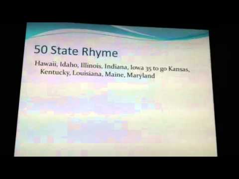50 state rhyme lyrics