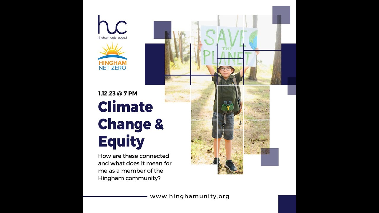 Climate Change & Equity 101 - January 12, 2023