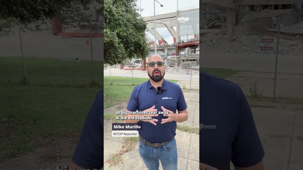 Farewell RFK Stadium: Iconic DC stadium slowly disappears