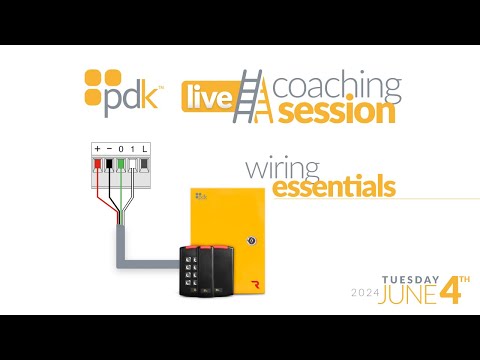 PDK Access Control Coaching: Wiring Essentials for Access Control