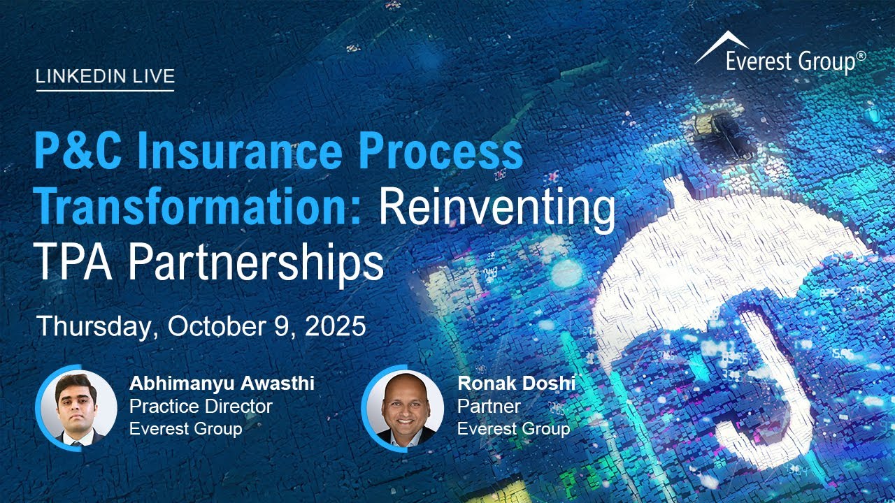P&C Insurance Process Transformation: Reinventing TPA Partnerships