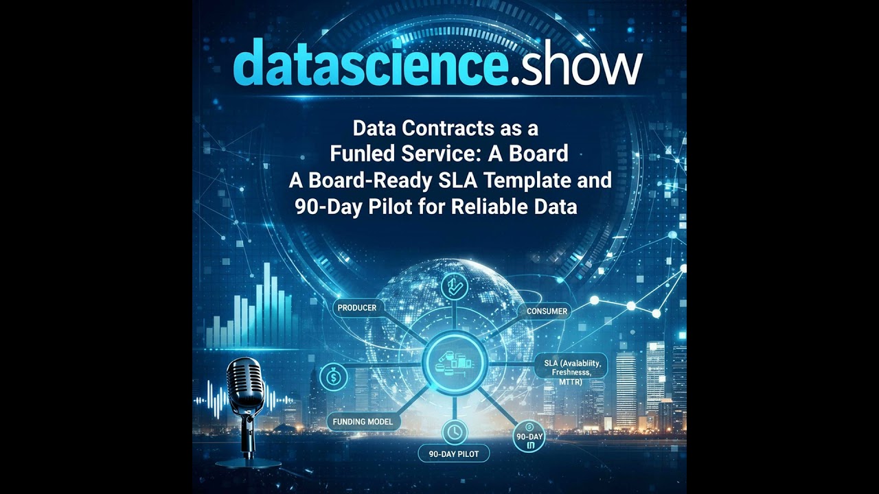 Data Contracts as a Funded Service: A Board‑Ready SLA Template and 90‑Day Pilot for Reliable Data
