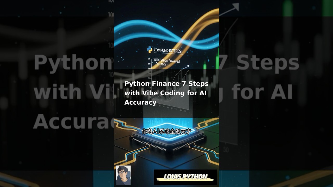 ✨ Python Finance & AI: Next-Level Financial Modeling! @PyLouis #louispython #Ge
