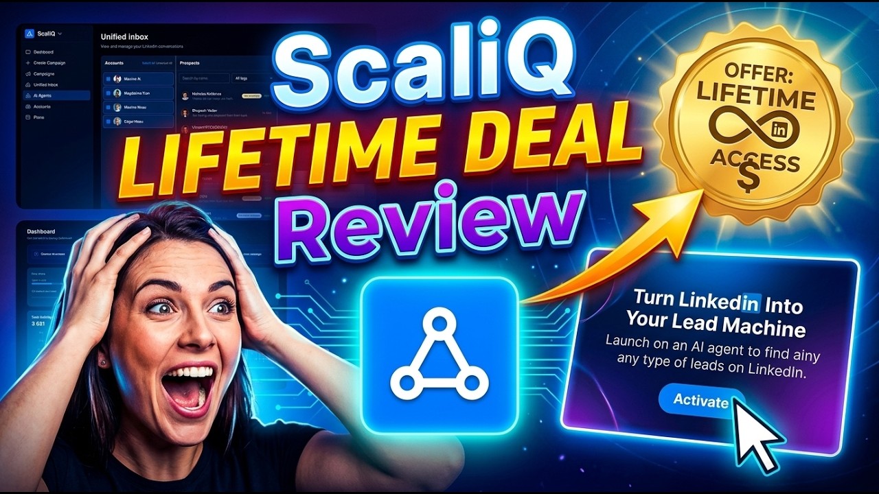 ScaliQ  Lifetime Deal Review | Let AI agents run and scale your LinkedIn outreach end-to-end