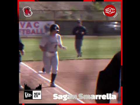 2023 🥎 Sagan Smarrella Hits Bomb against 🆚 University - Steubenville Big Red Softball