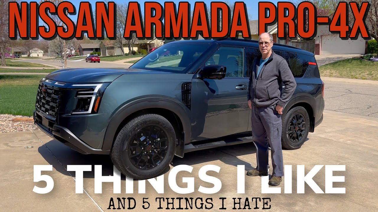 2025 Nissan Armada PRO-4X Review: 5 Things I Like, 5 Things I Hate