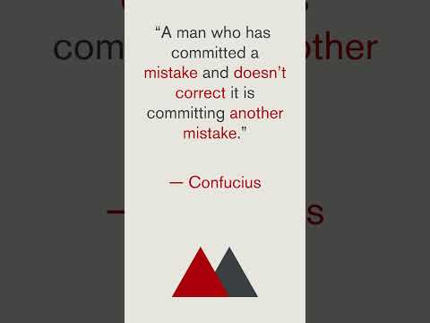 Confucius Quote on Mistakes