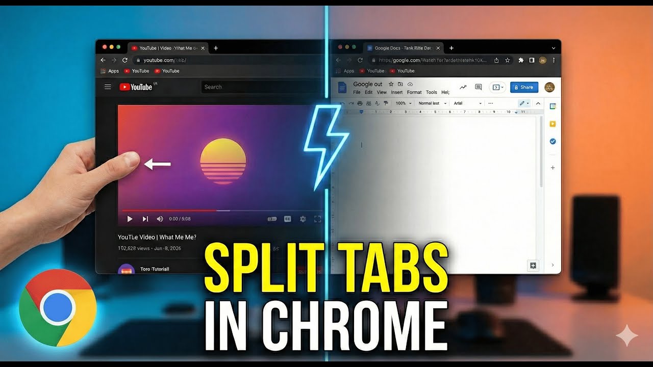 How to Use Split View in Google Chrome | Work on Two Tabs at Once