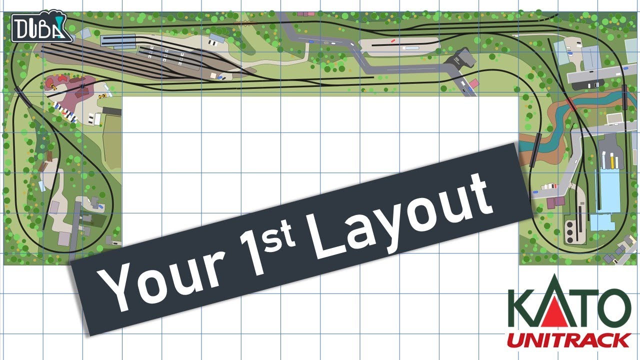 Beginners track plan: A MRR design with a little bit of everything. ~176