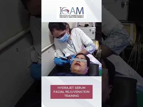 Hydrajet Serum Facial Rejuvenation Training | ICAM Institute | Mumbai