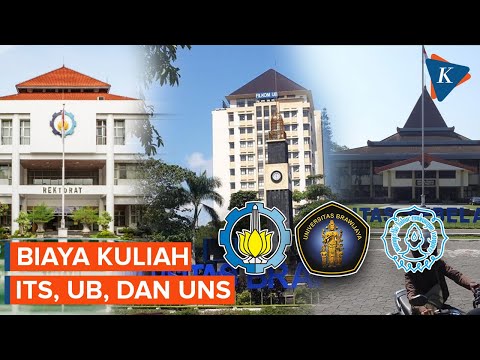 Lulus UTBK, Ini Biaya Kuliah di ITS, UB,dan UNS