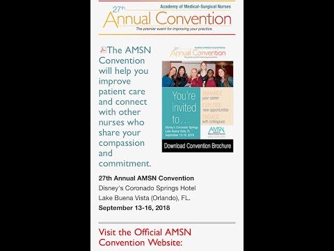 AMSN convention 2018