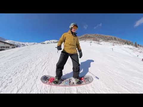 Insta360 X4 Deep Track following Rold Snowboarding in Mayrhofen Austria 2025.