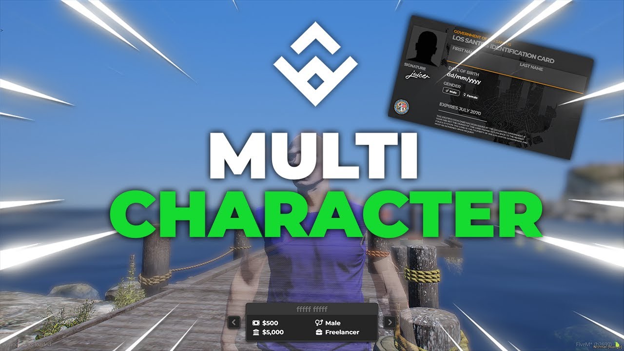 FiveM Multi Character Script | PureScripts [ESX] [QB] [STANDALONE]