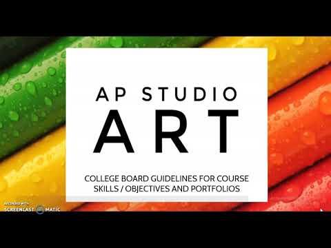AP Art Course Overview