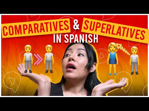 COMPARE in Spanish like a PRO (Comparatives & Superlatives)