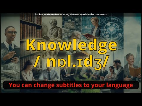 Knowledge meaning with 5 examples