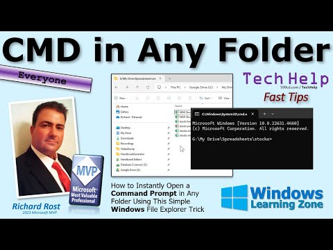 How to Instantly Open a CMD Command Prompt in Any Folder Using This Windows File Explorer Trick