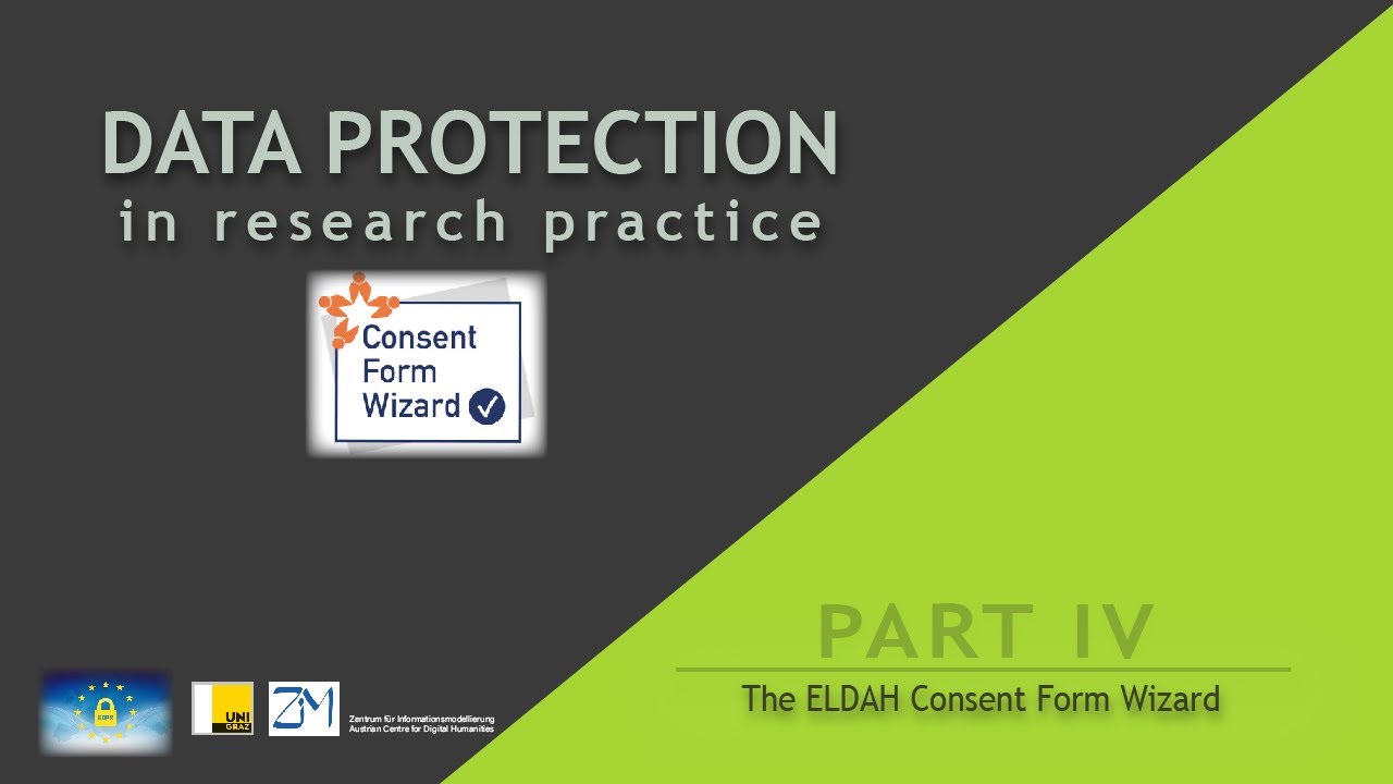 Data protection in research practice IV – The ELDAH consent form wizard
