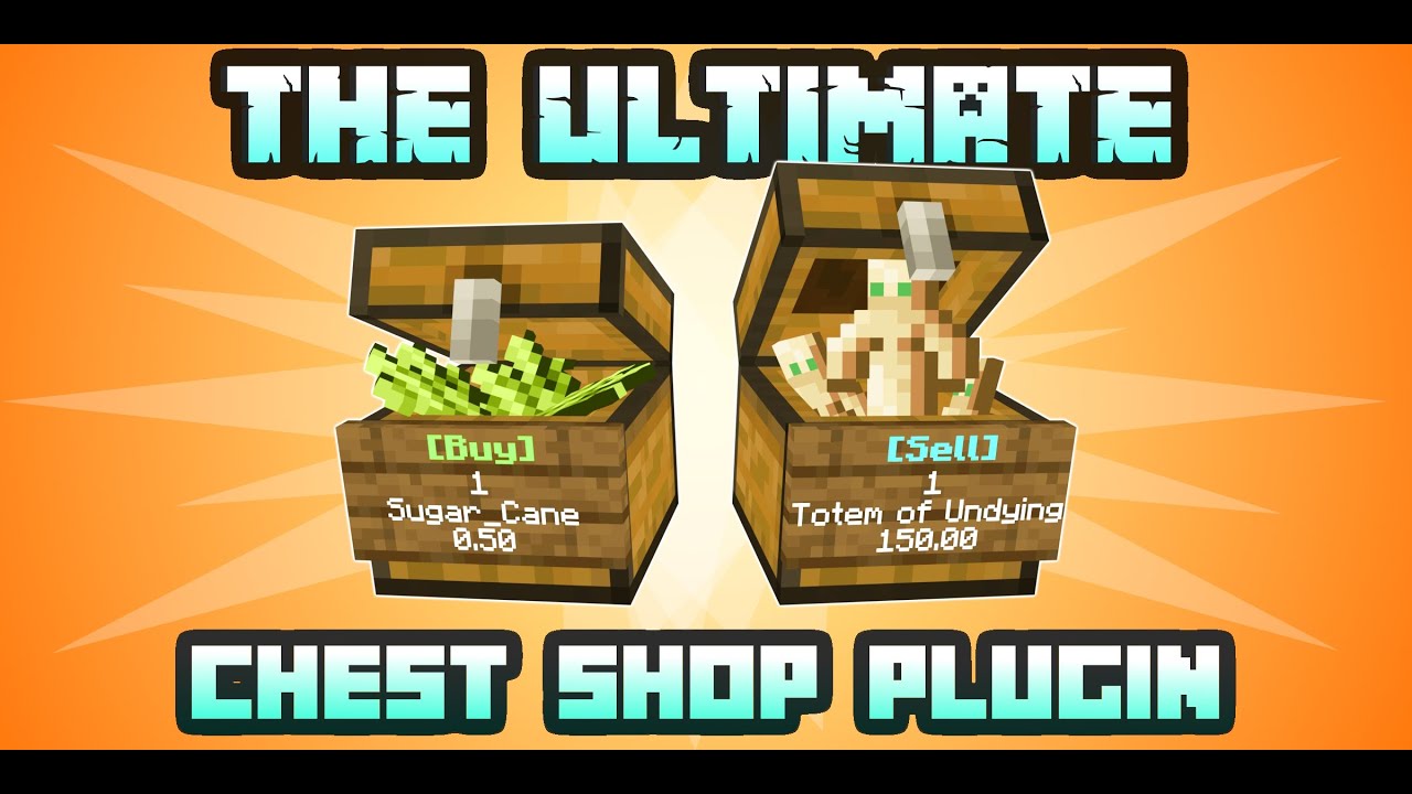 ClanSMP Chest Shop Plugin Tutorial!!