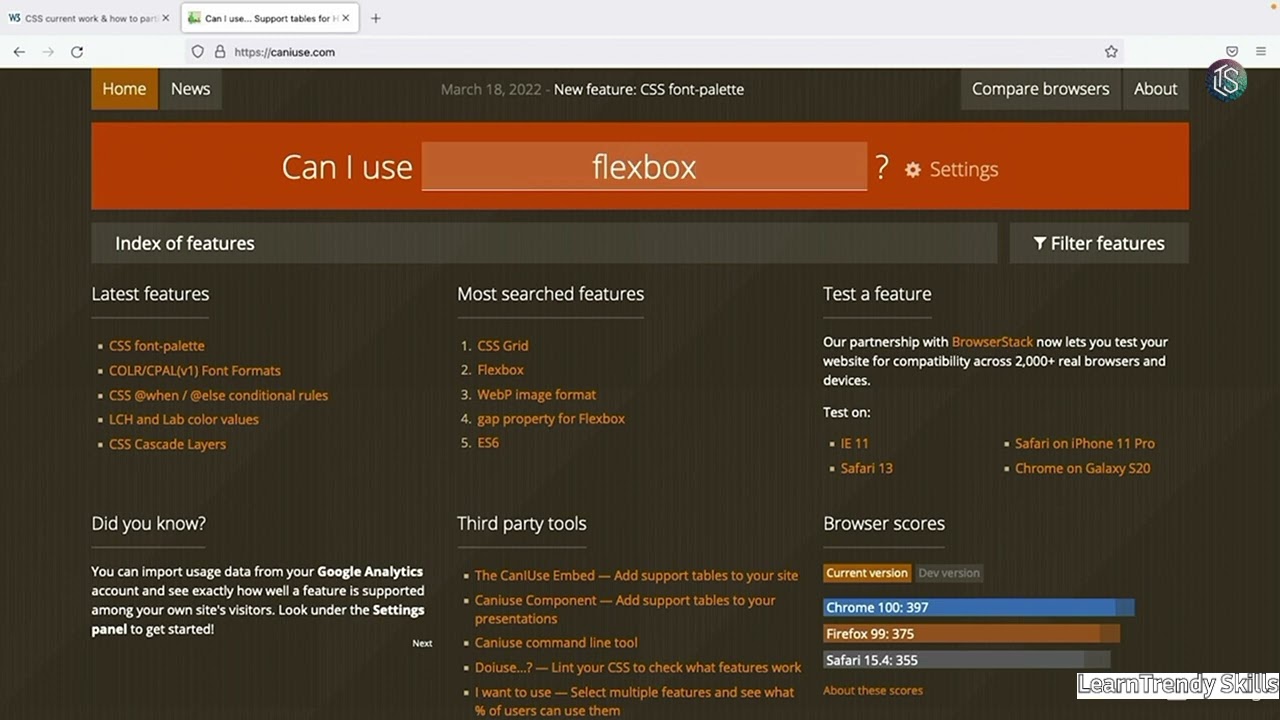 Using “Can I use…” for CSS Properties | Check Browser Compatibility Easily
