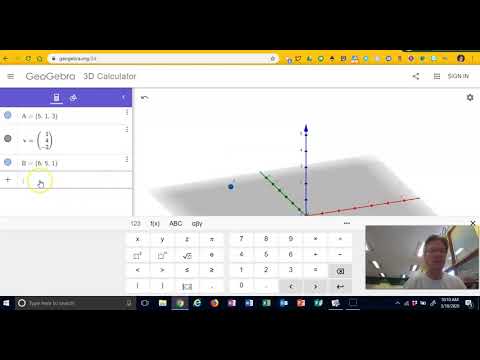 3D Parametric Equations of Lines in Space