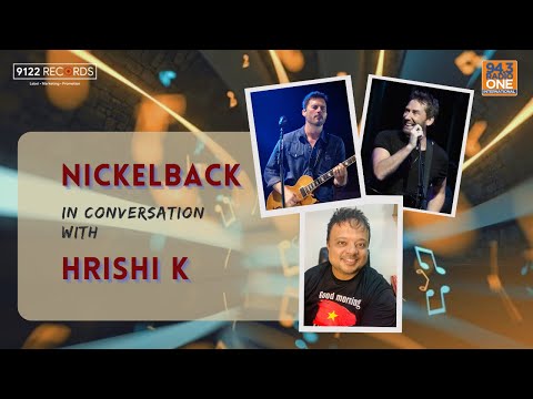 Chad Kroeger & Ryan Peake on their 1st ever India Media Interview | Nickelback | RadioOne | Hrishi K
